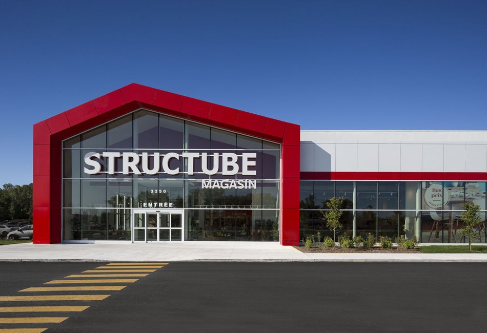 Montoni-Magasin Structube Laval - Commercial - Projects - EEGT