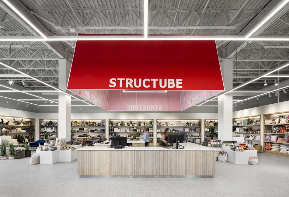 Montoni - Magasin Structube Laval - Commercial - Réalisations - EEGT